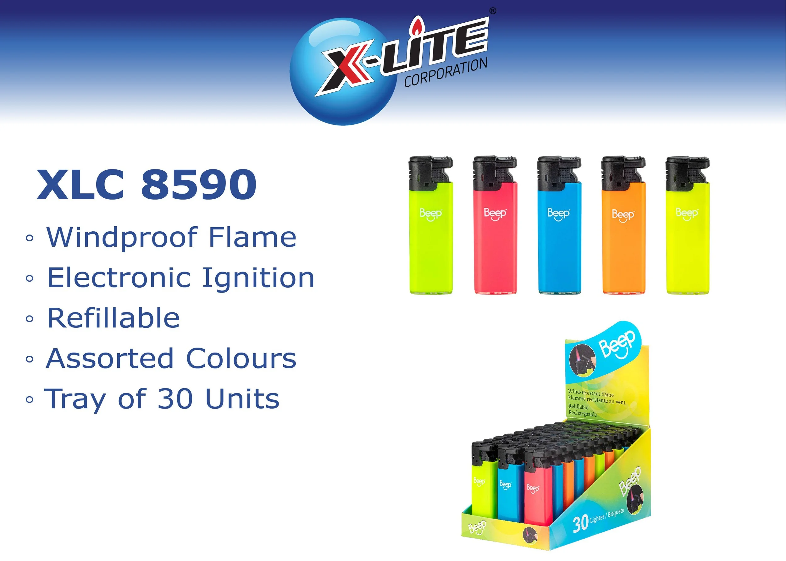 Custom Lighters — X-LITE CORPORATION