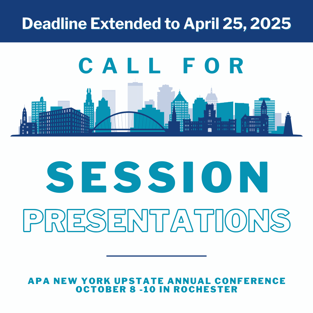 News and Updates — NY Upstate Chapter of the American Planning Association