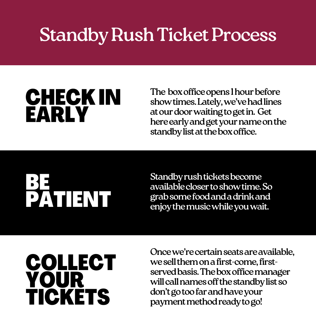 Individual Tickets — Detroit Repertory Theatre