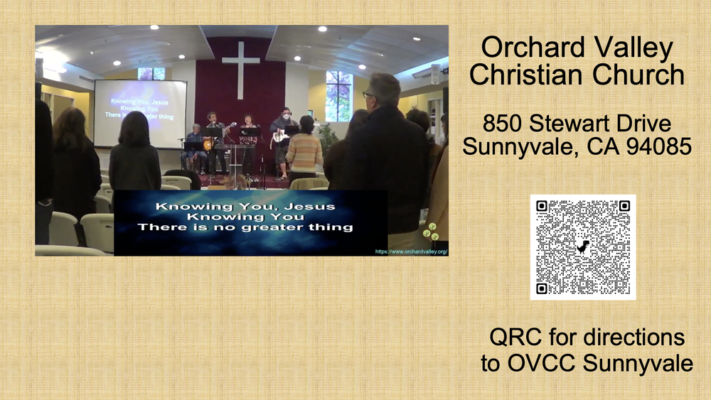Latest News — Orchard Valley Christian Church