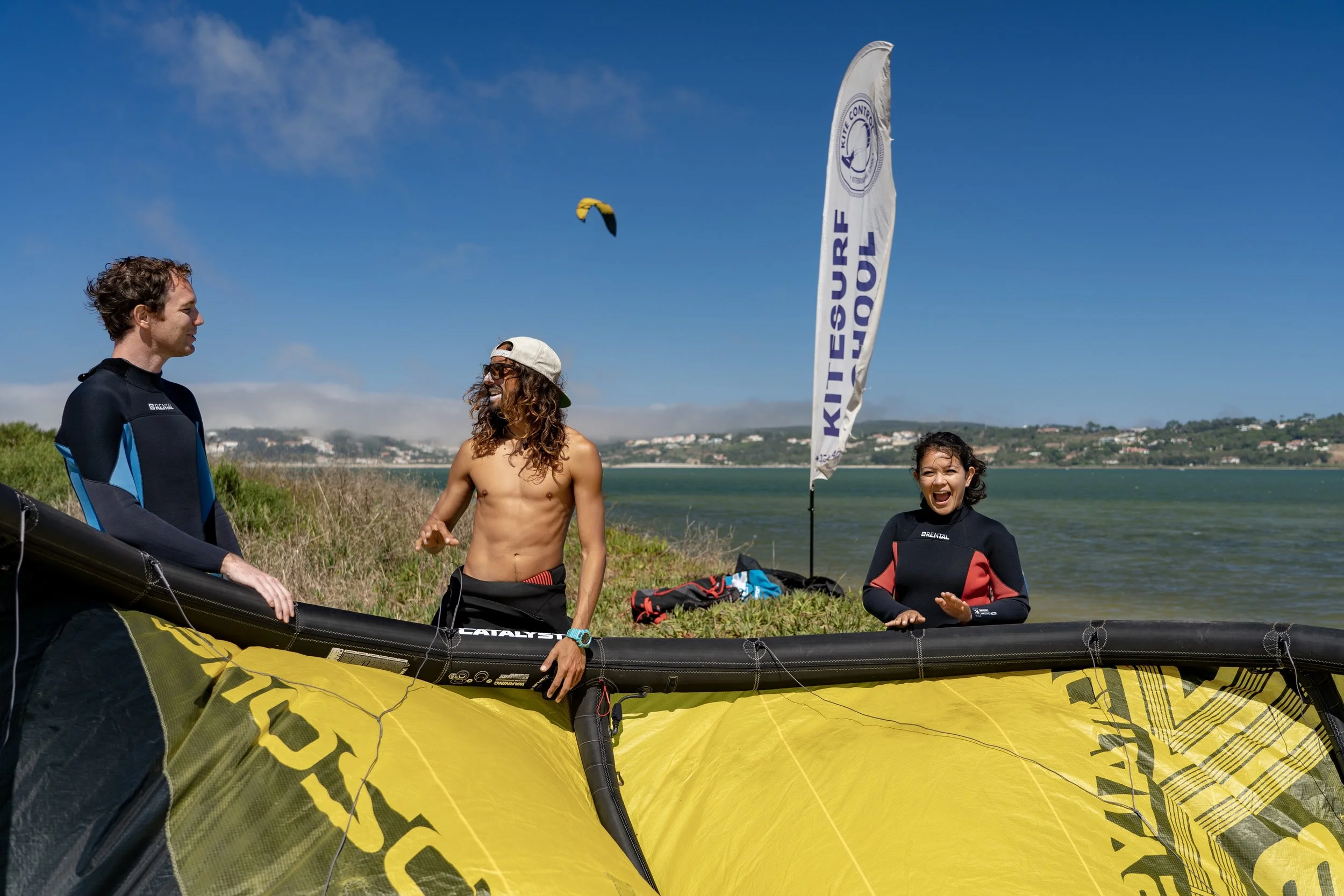 Kitesurf camps Portugal - Kite Control