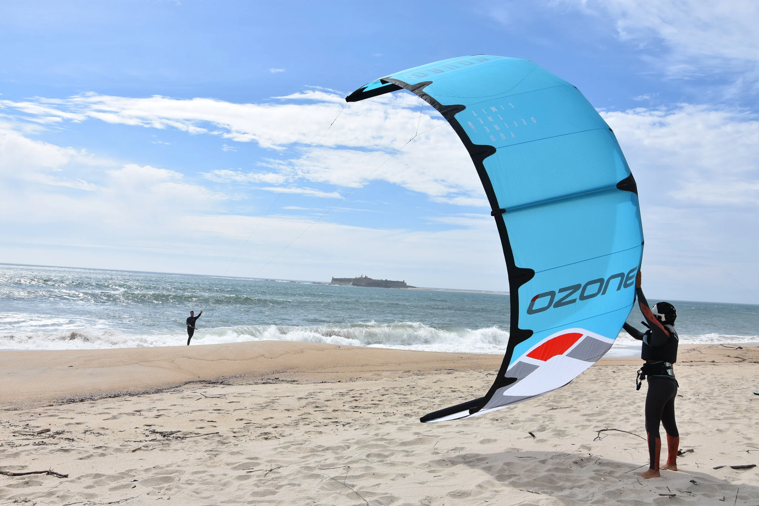 Leçons de kitesurf semi-privées au Portugal - Kite Control