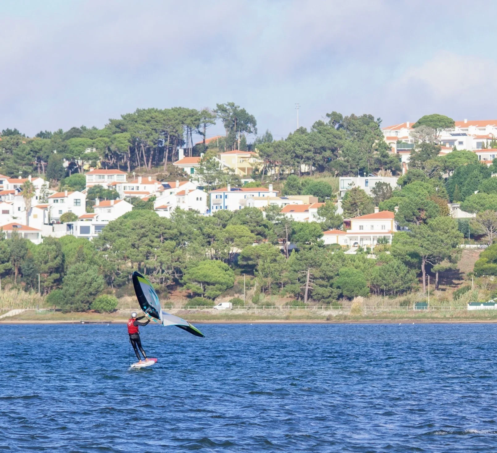 Wing foil lessons Portugal - Kite Control