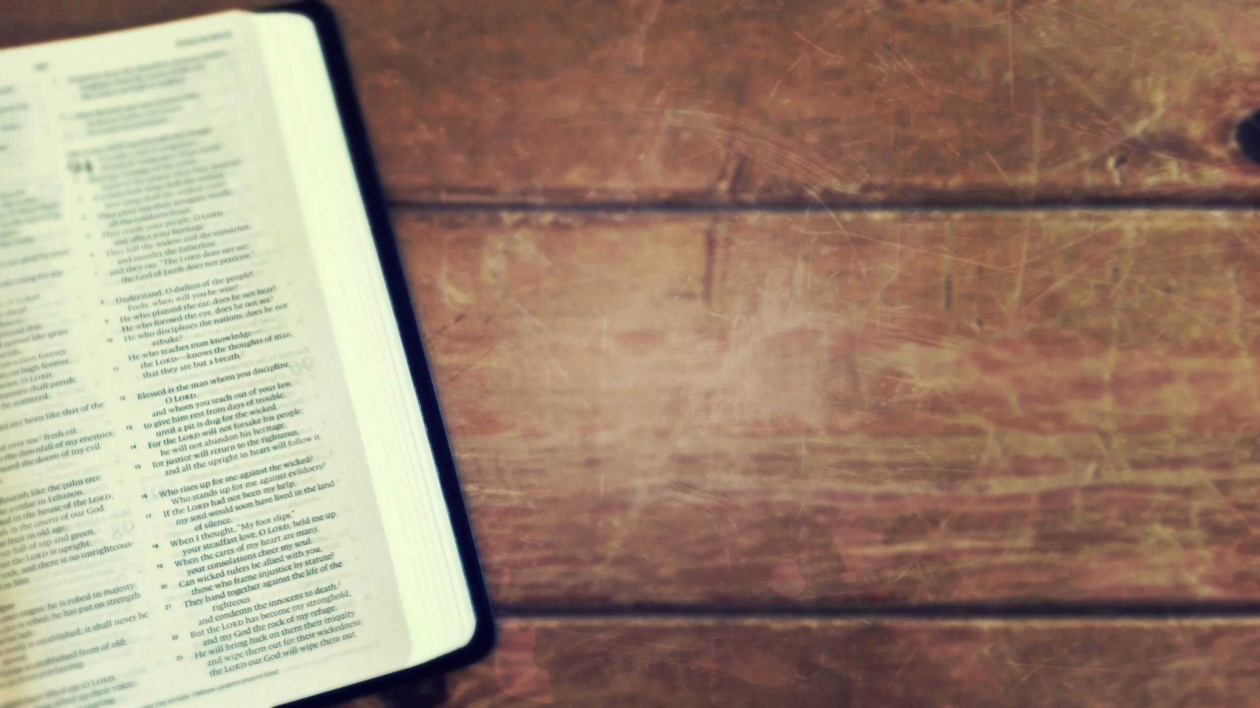 Wednesday Lessons/Devotionals — College Hill