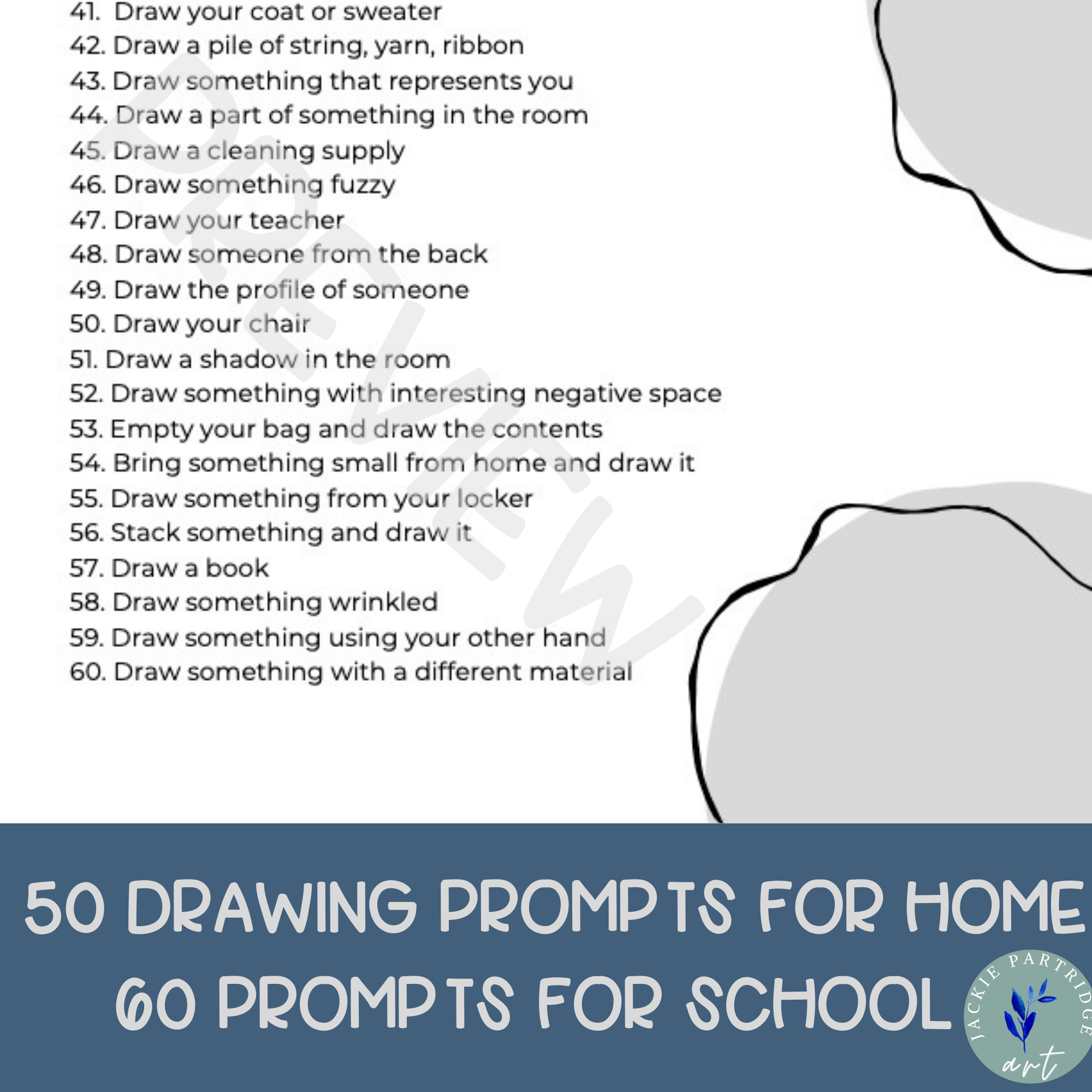Drawing Prompts For High School Jackie Partridge drawing-prompts-for-high-school-jackie-partridge
