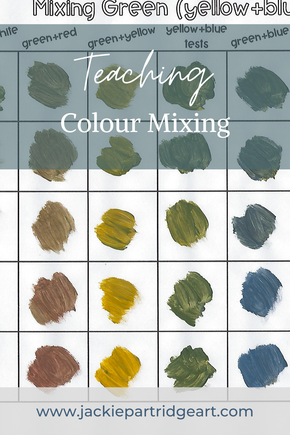 Learn How to Improve Your Colour Mixing with Acrylic Paint with Colour ...