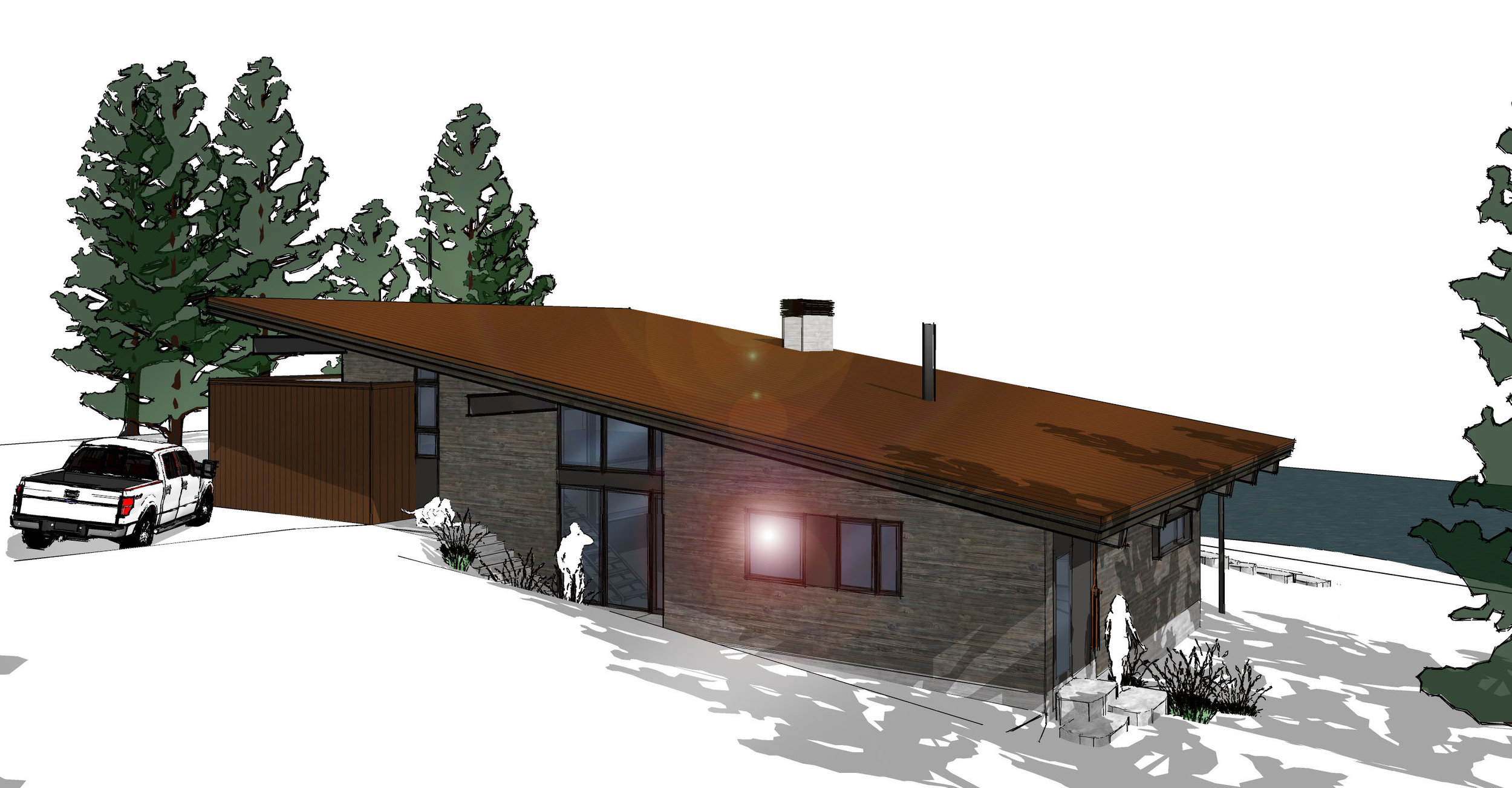 Priest Lake Cabin — Matthew Sprott
