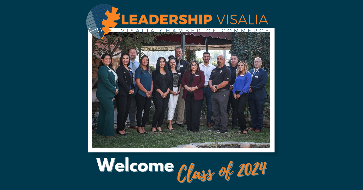 2023-2024 Leadership Visalia cohort. — Visalia Chamber of Commerce