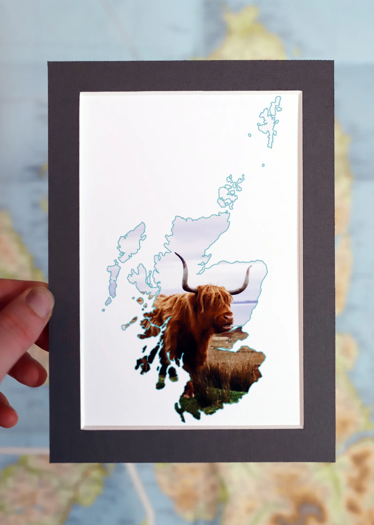 137. Hand-Painted Maps - First Scotland, then the World! — Sarah Burns ...