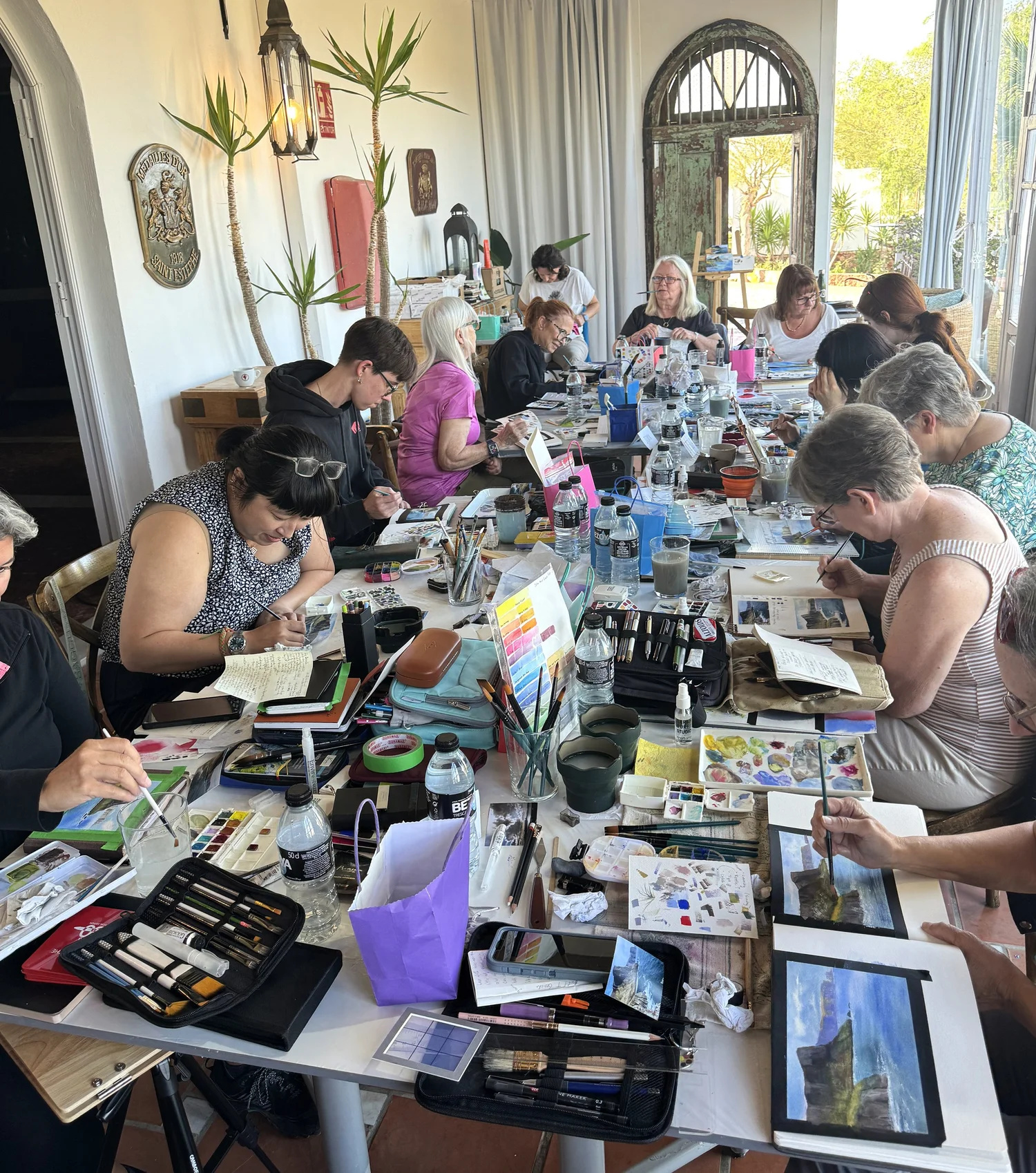 Art Retreats with Sarah — Sarah Burns - Scotland Art