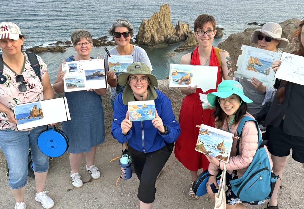Art Retreats with Sarah — Sarah Burns - Scotland Art