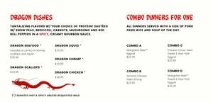 Menu — Pagoda