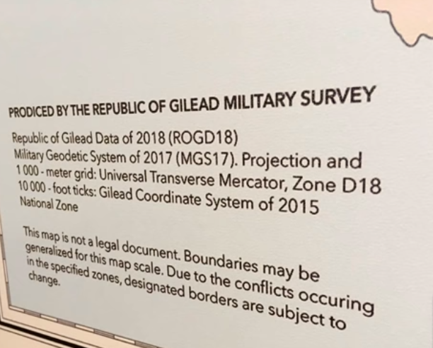 Cartography of The Handmaid's Tale: Finding the Population of Gilead ...