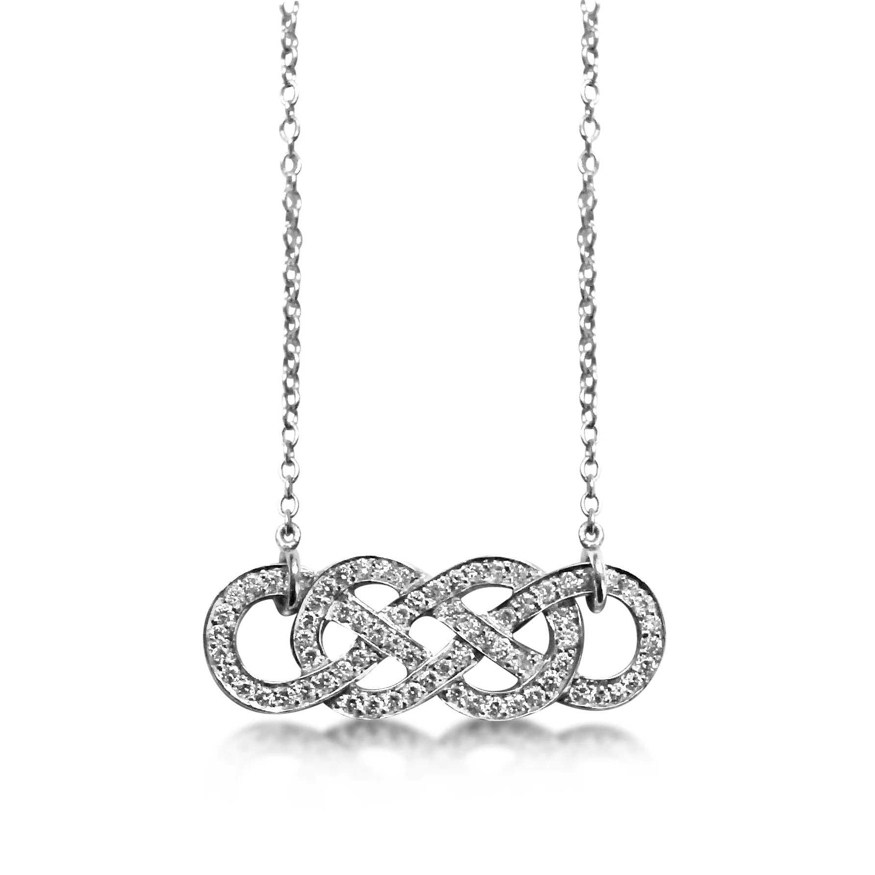 Revenge Double Infinity Necklace