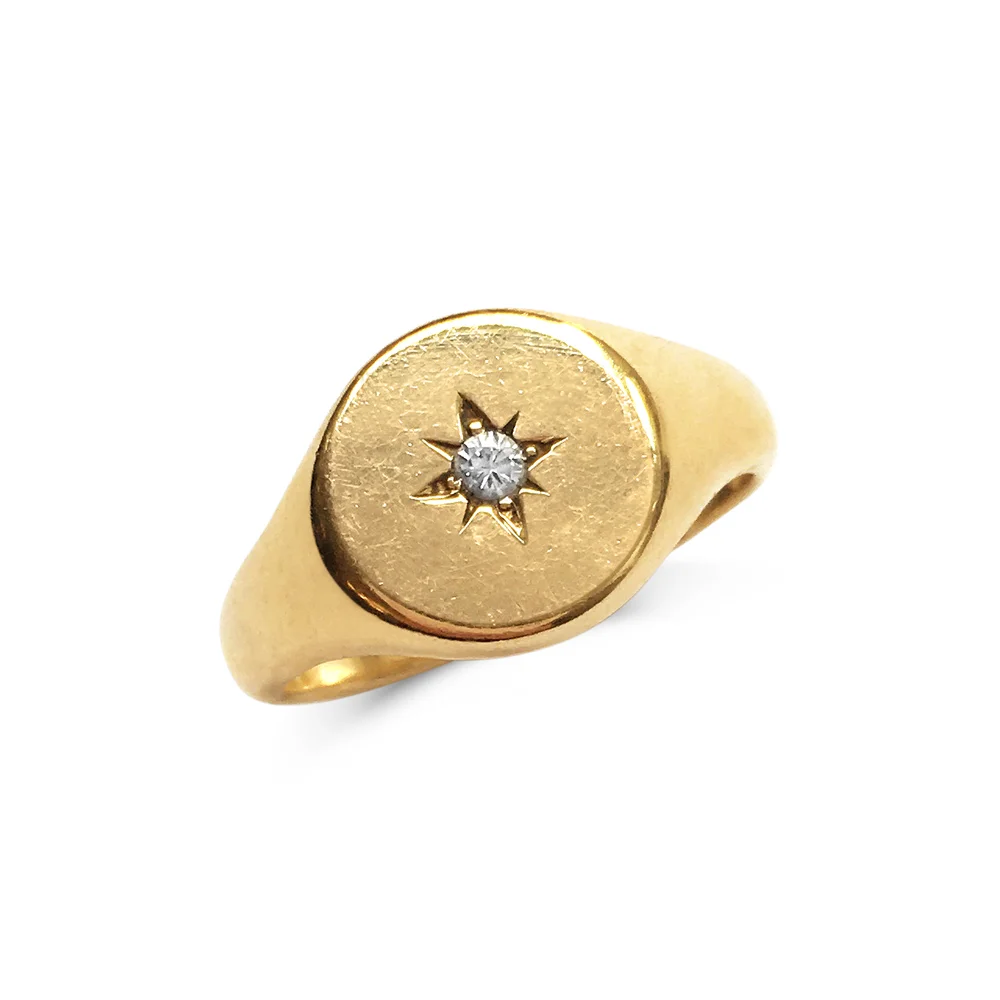 Vintage Gold Signet Rings