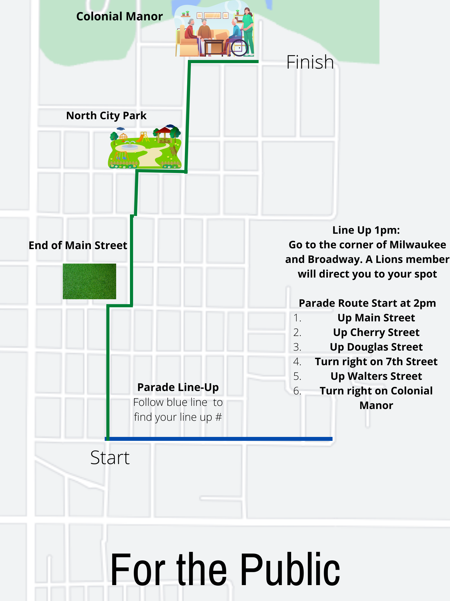 Parade Route — Lakefield Summerfest