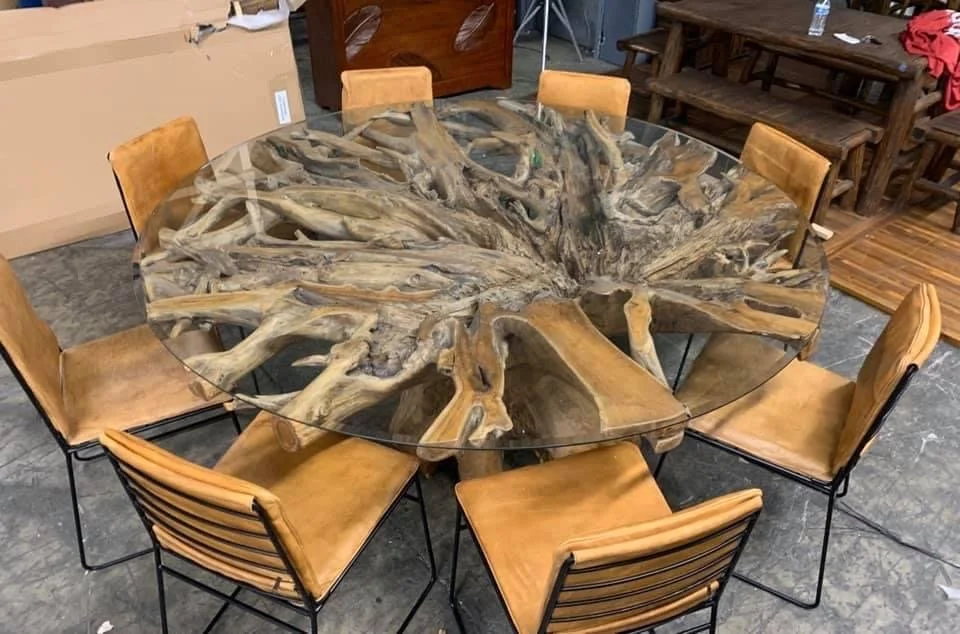 Teak Root Dining Tables — Factory Direct Furniture Store -- America The ...