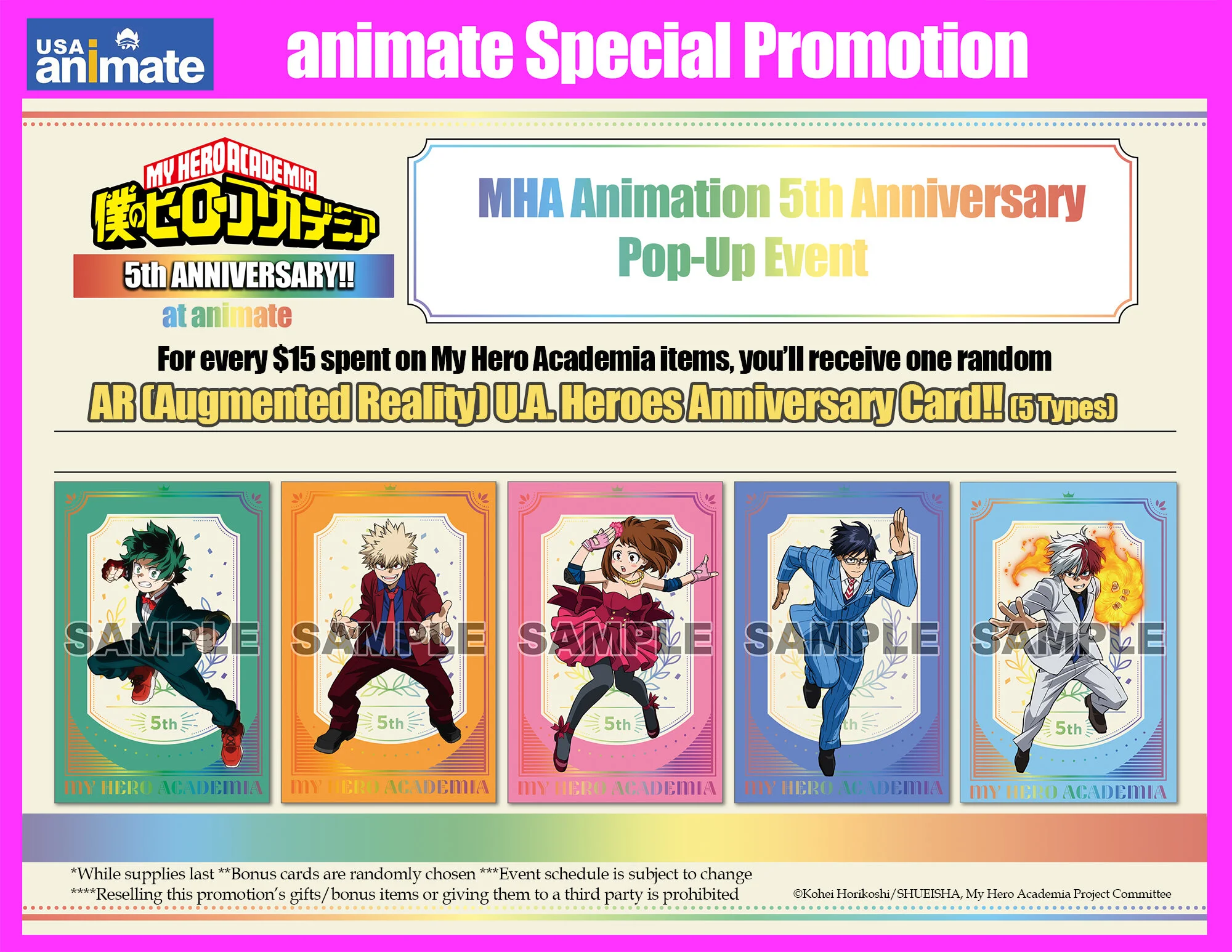 My Hero Academia Pop Up Shop — Kinokuniya USA