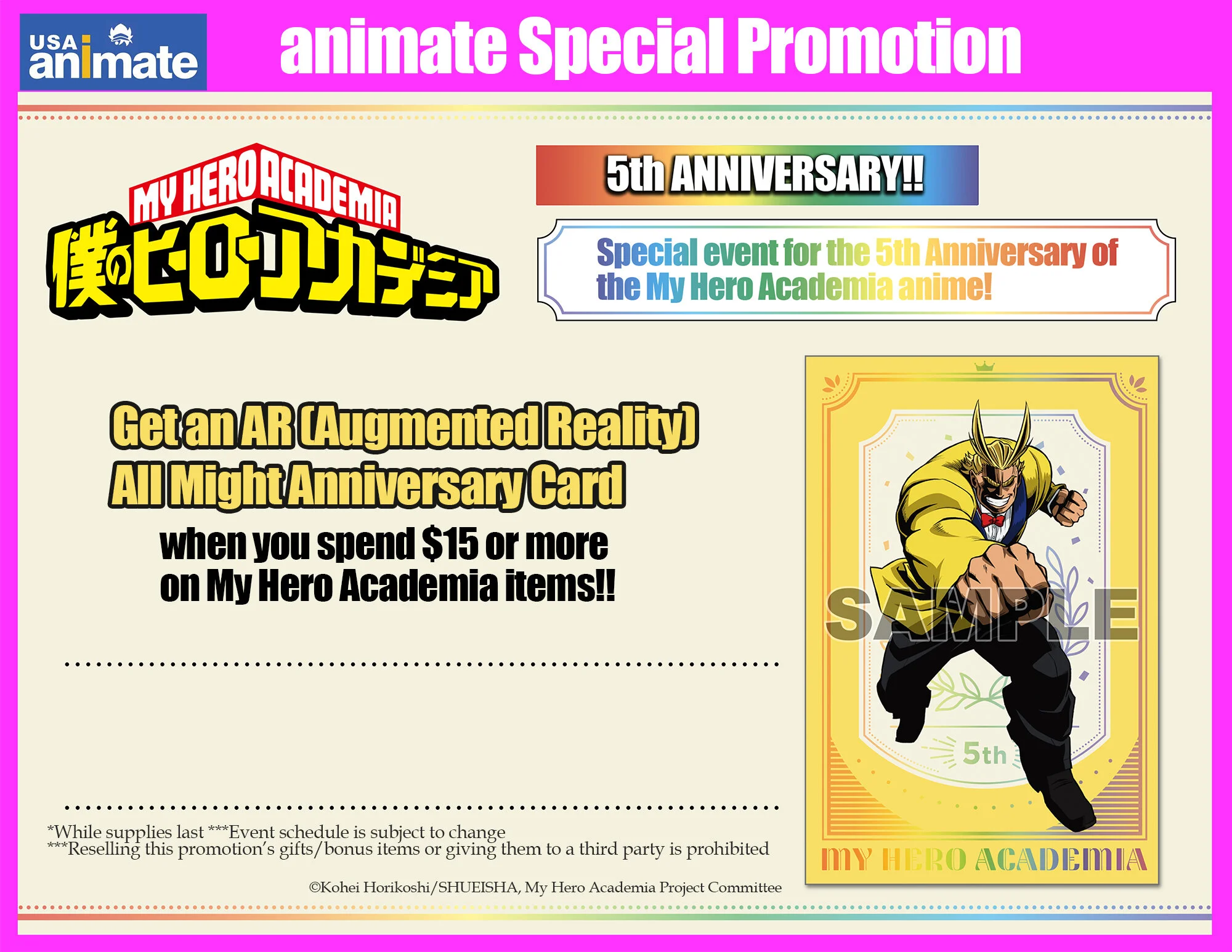 My Hero Academia Pop Up Shop — Kinokuniya USA