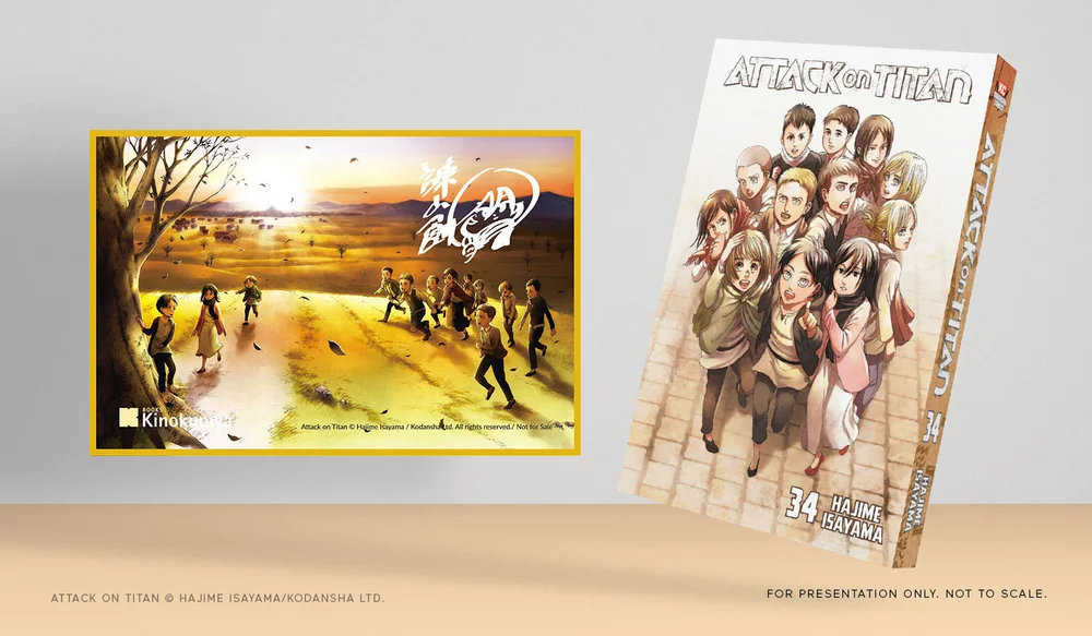 Attack on Titan Vol. 34 — Kinokuniya USA