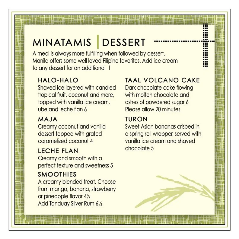 Menu — Manila Resto