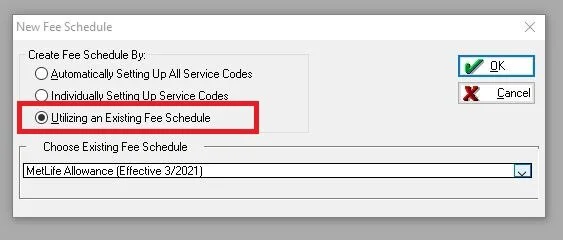 Andre's Eaglesoft Field Blog - Fee Schedule Setup and Use in Eaglesoft ...