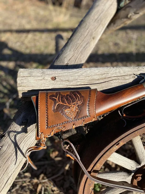 Bull Elk Sling and Stock Wrap — Buffalo Brand Leather