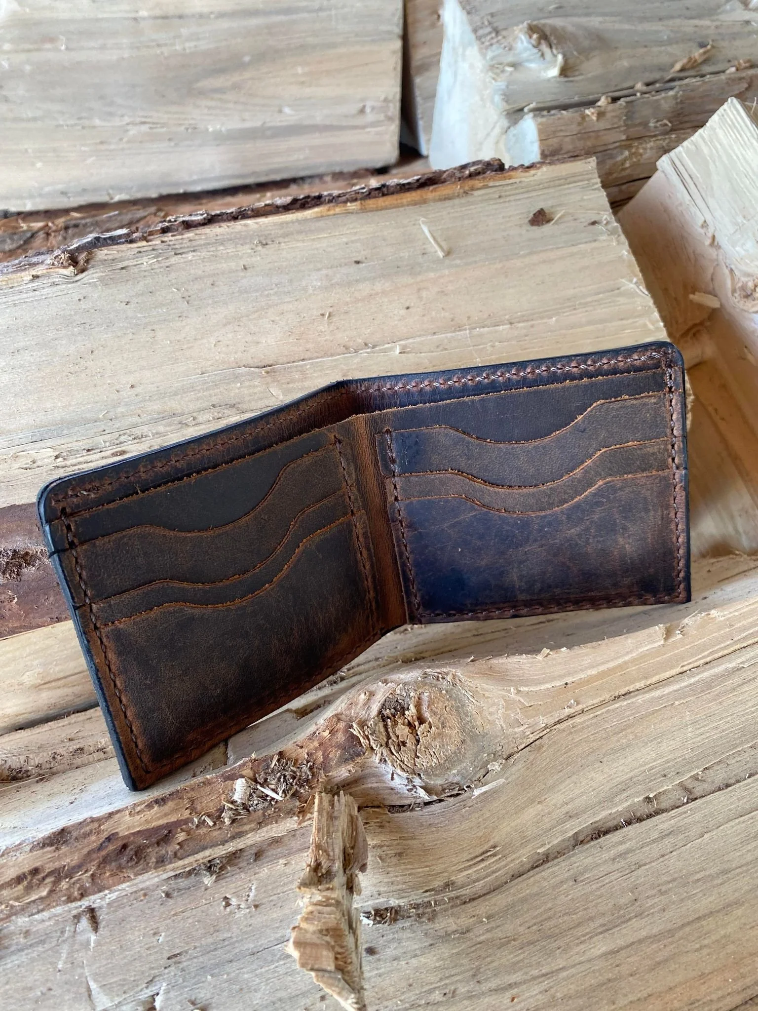 Bull Moose Bifold Wallet — Buffalo Brand Leather