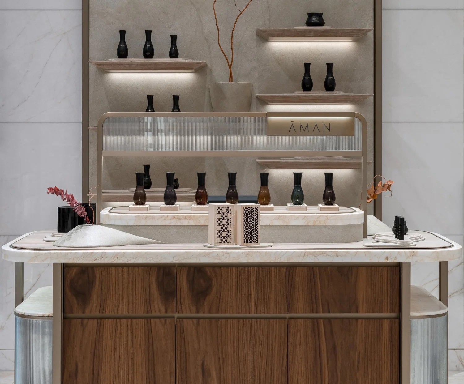 Aman Essentials Harrod's London | Retail Photography