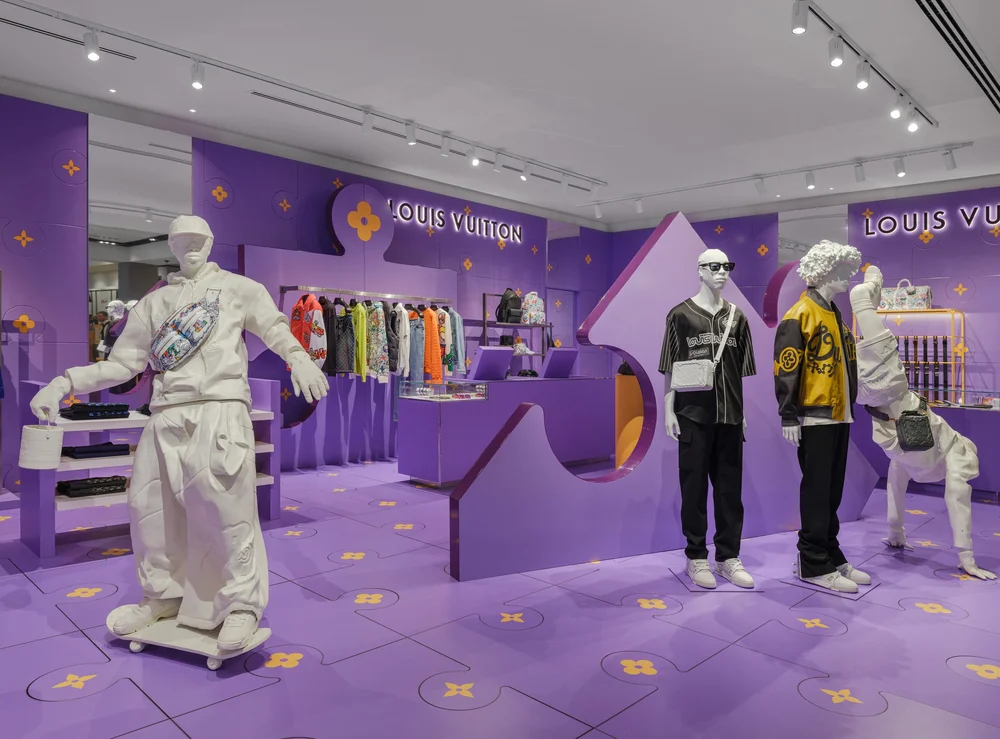 Louis Vuitton Selfridges Manchester SS23 | Retail Photography