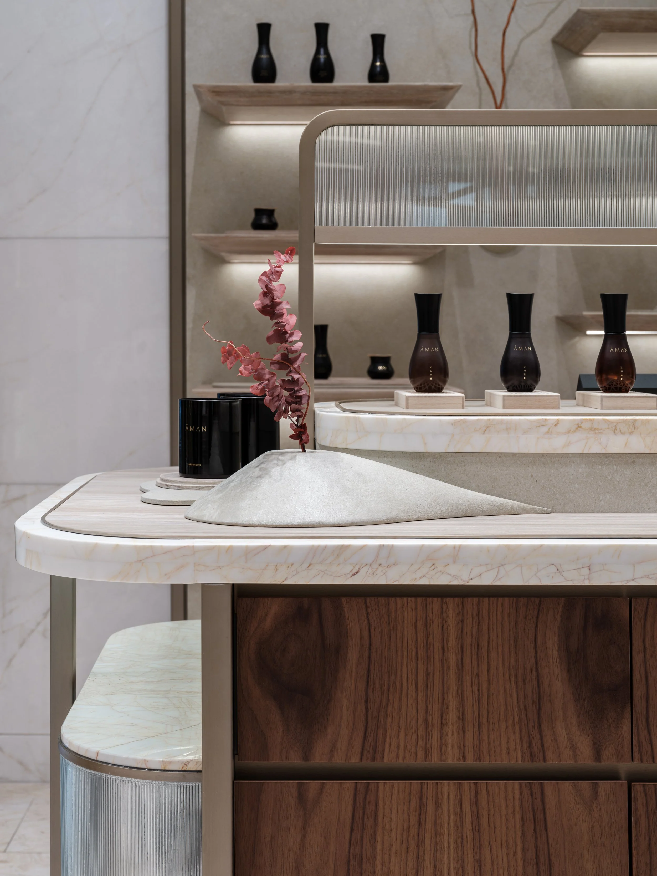 Aman Essentials Harrod's London | Retail Photography