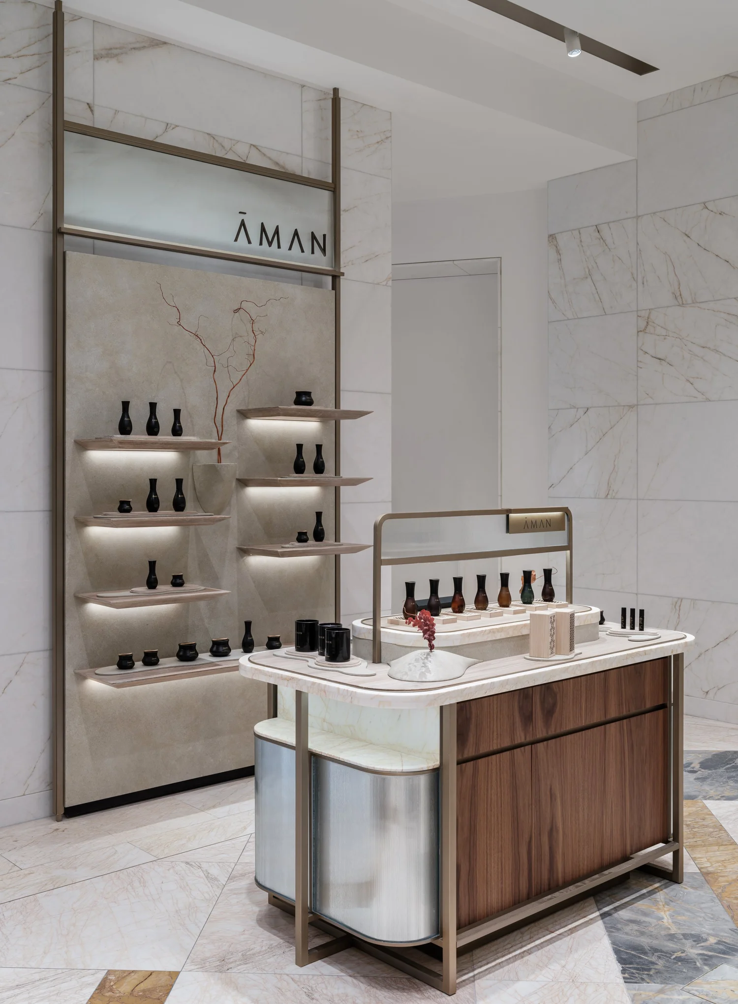 Aman Essentials Harrod's London | Retail Photography