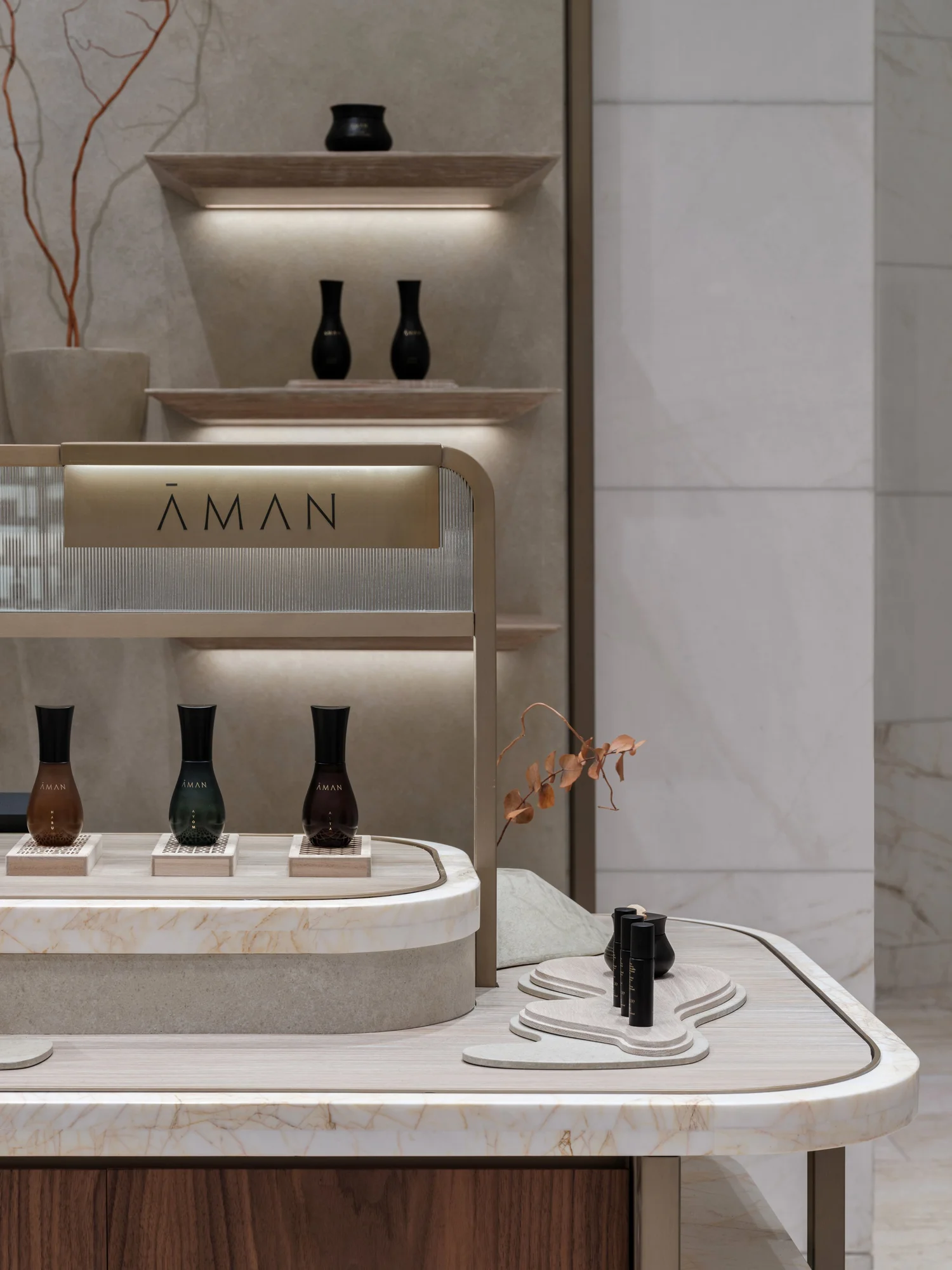 Aman Essentials Harrod's London | Retail Photography