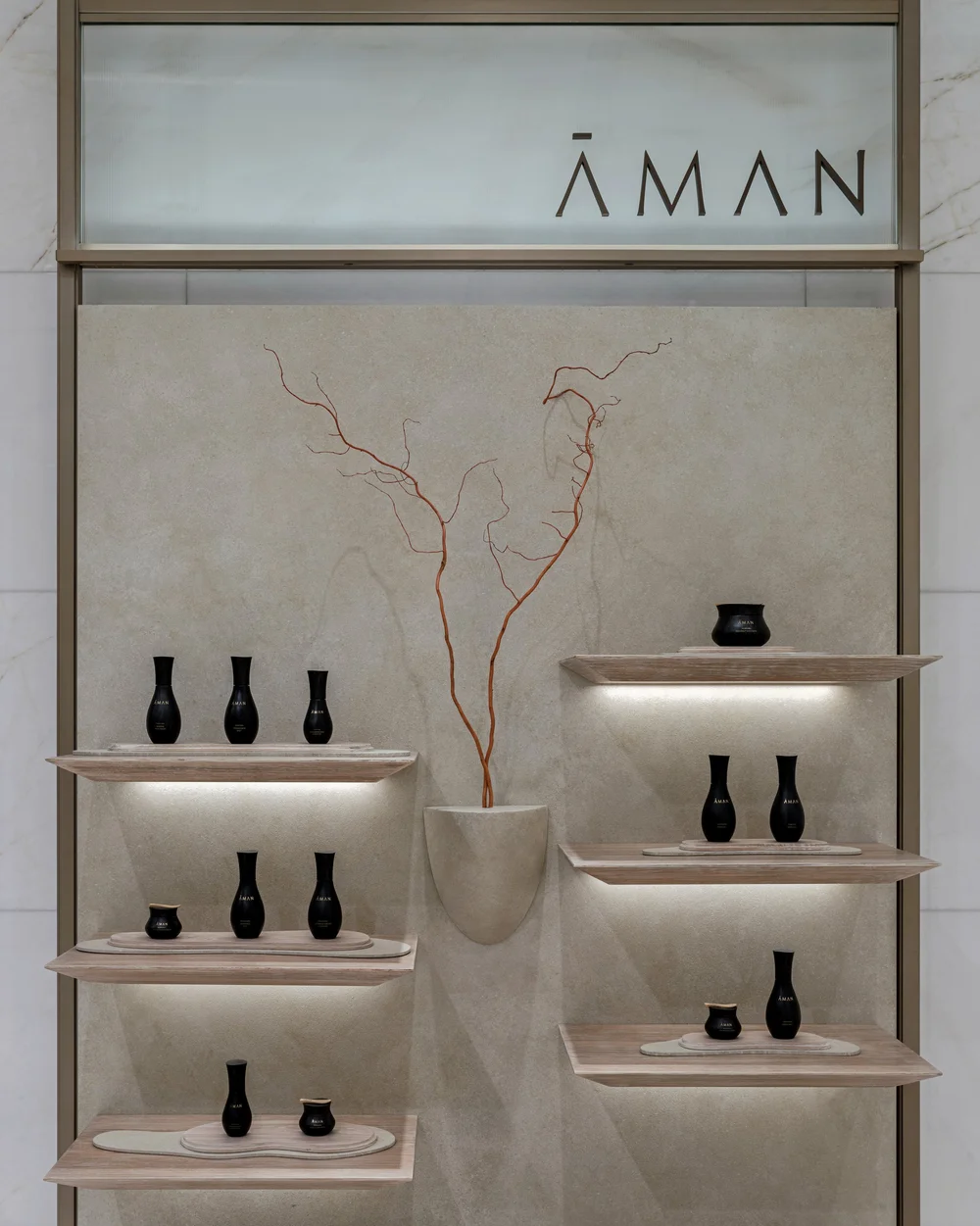 Aman Essentials Harrod's London | Retail Photography