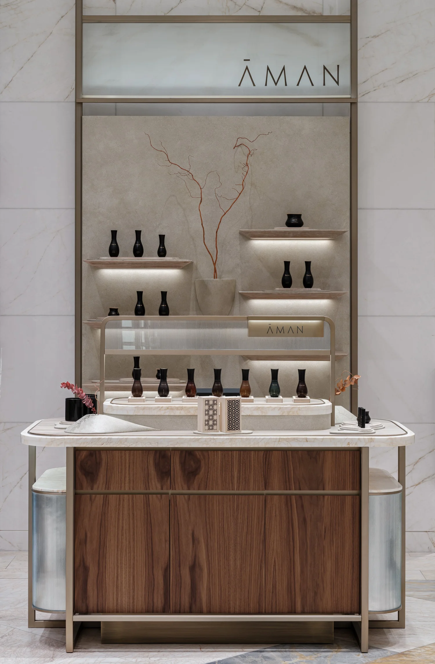 Aman Essentials Harrod's London | Retail Photography