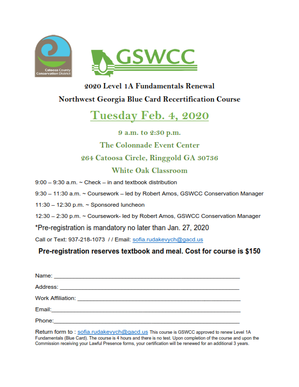 Events — Georgia Association of Conservation Districts