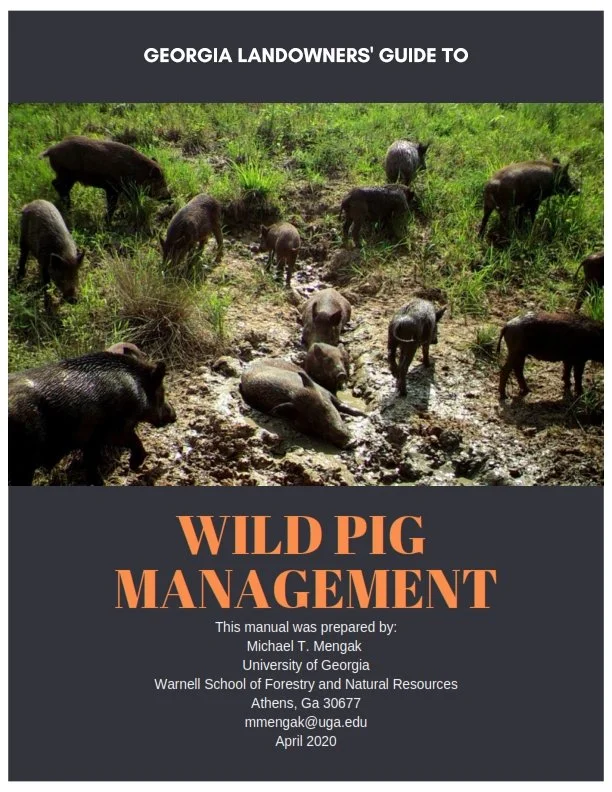 Feral Hog Resources — Georgia Association of Conservation Districts