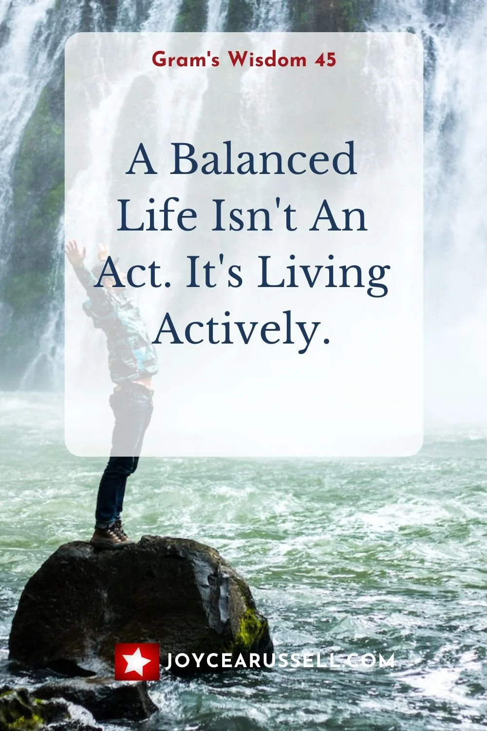 Key Components For Life Balance And Harmony — Joyce A Russell | Living ...