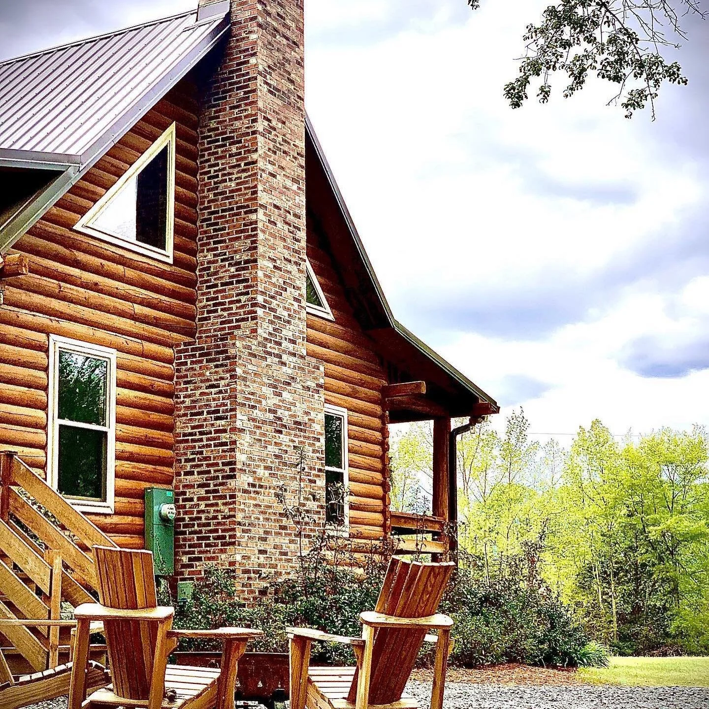 Gable End Log Home Ideas