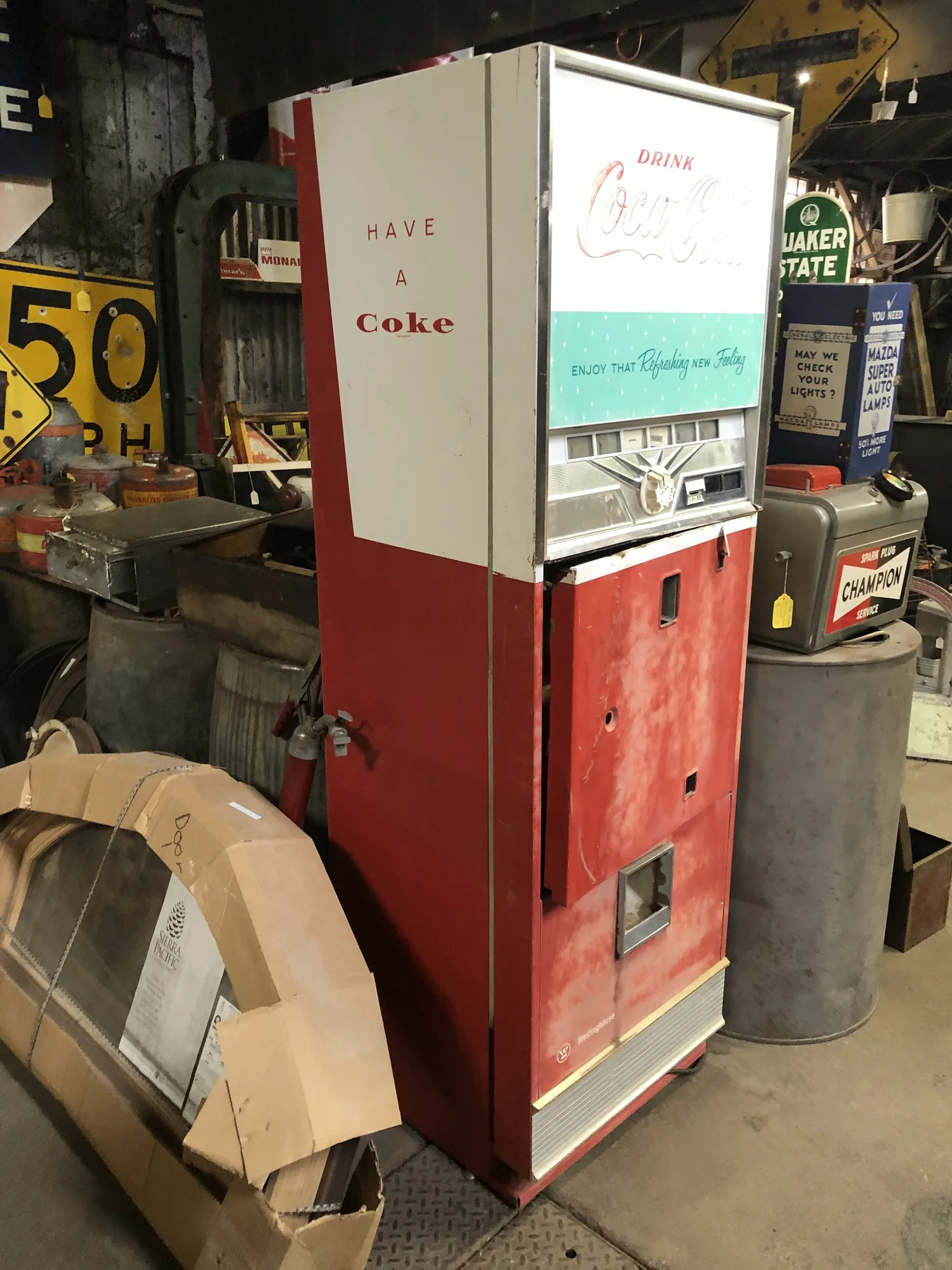 Vintage Coke Vending Machines