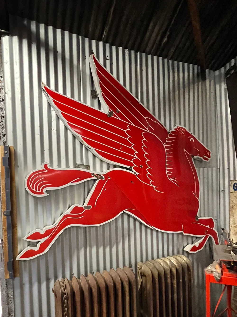 Mobil Oil Pegasus Sign