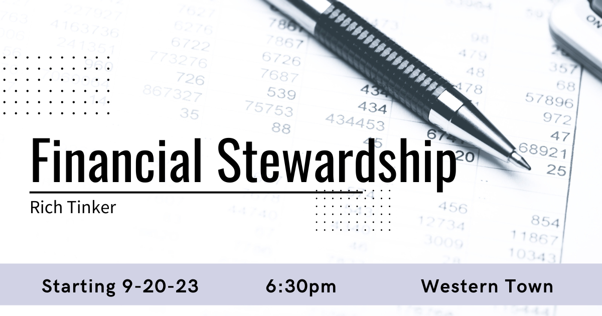 Financial Stewardship Class — Generations Church TX