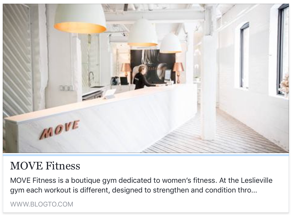 MOVE | Boutique Fitness Experience for Women | Fall In Love