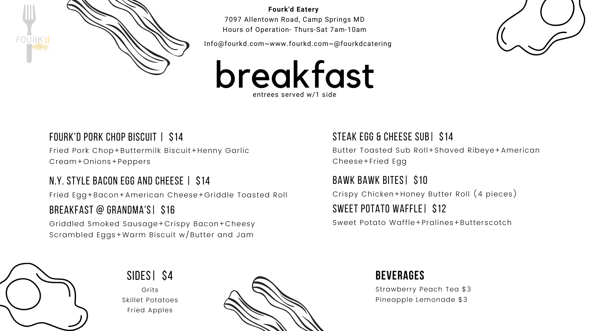 Fourkd Eatery — FOURKd.com