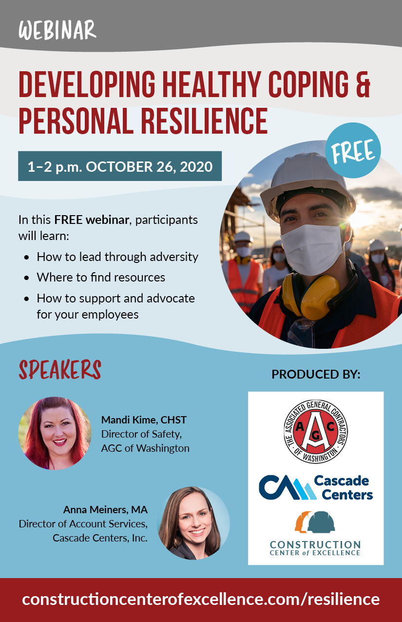Developing Healthy Coping & Personal Resilience — Construction Center ...