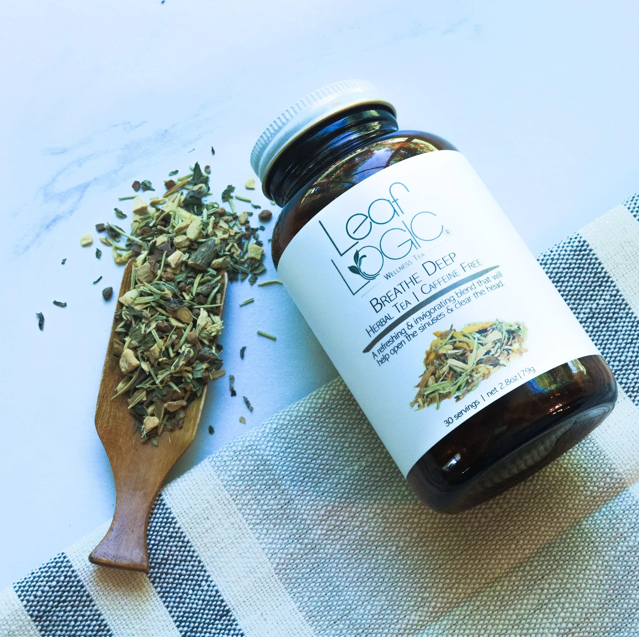 Take a Deep Inhale: Discover Breathe Deep — Leaf Logic Wellness Tea