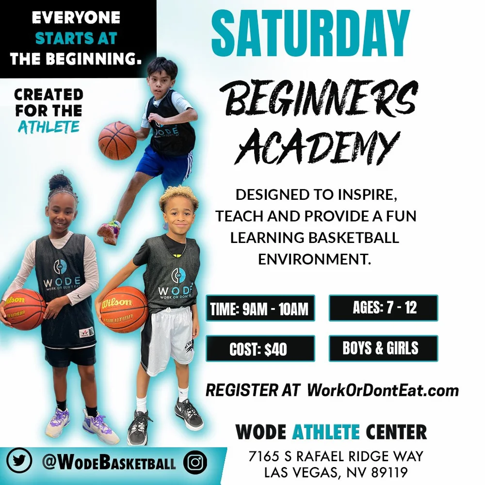 Beginners Academy — WORK OR DON'T EAT