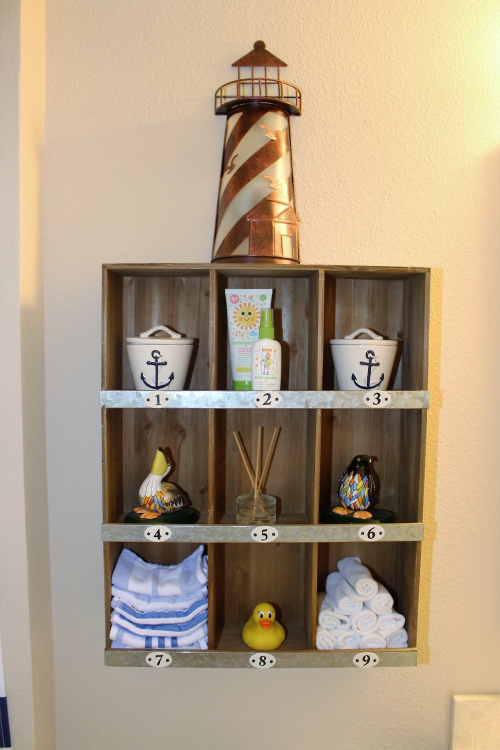 Nautical Bathroom Decorating — House by the Preserve