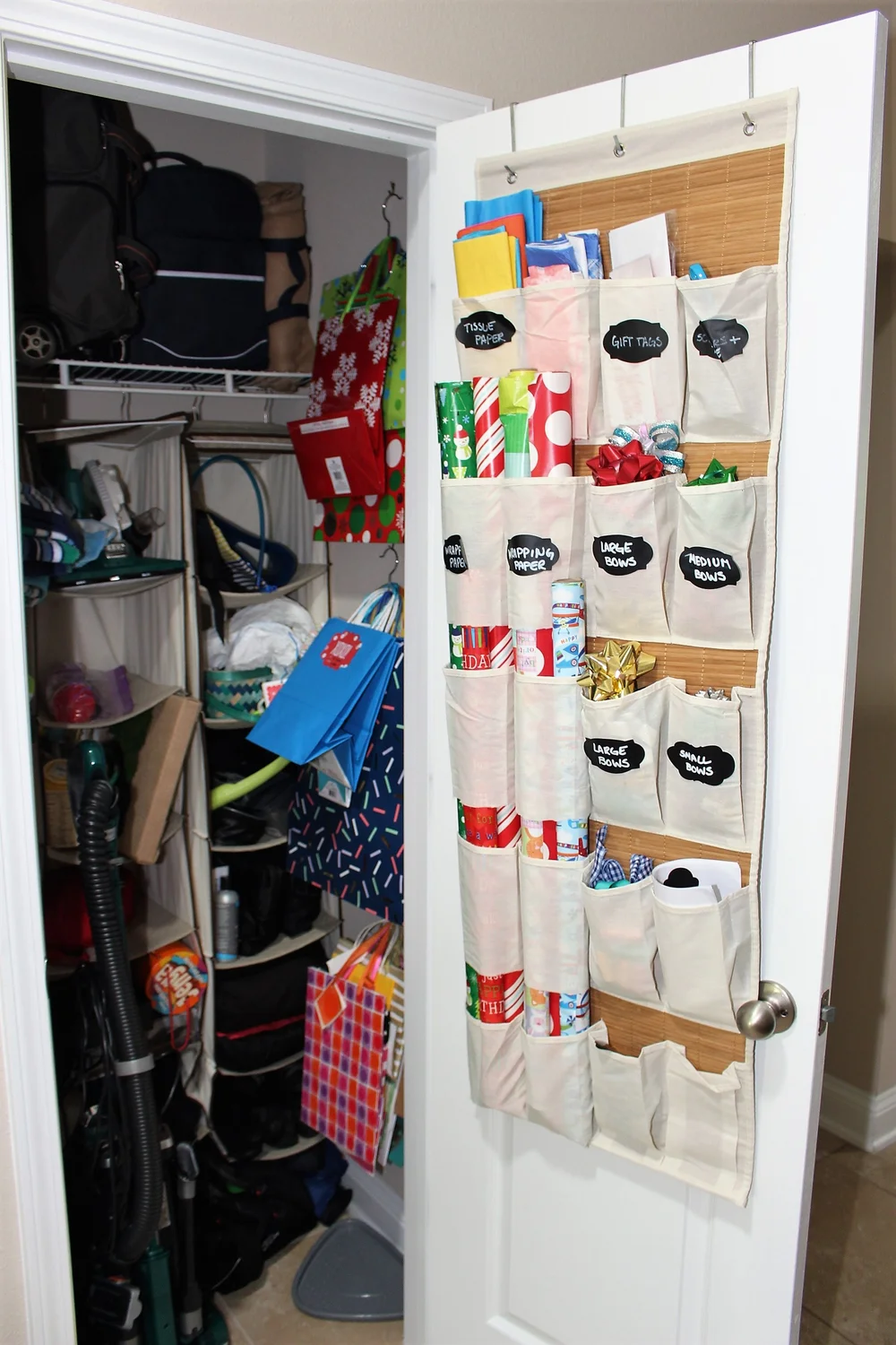 How to Organize your Gift Wrapping Supplies for under $10! — House by ...