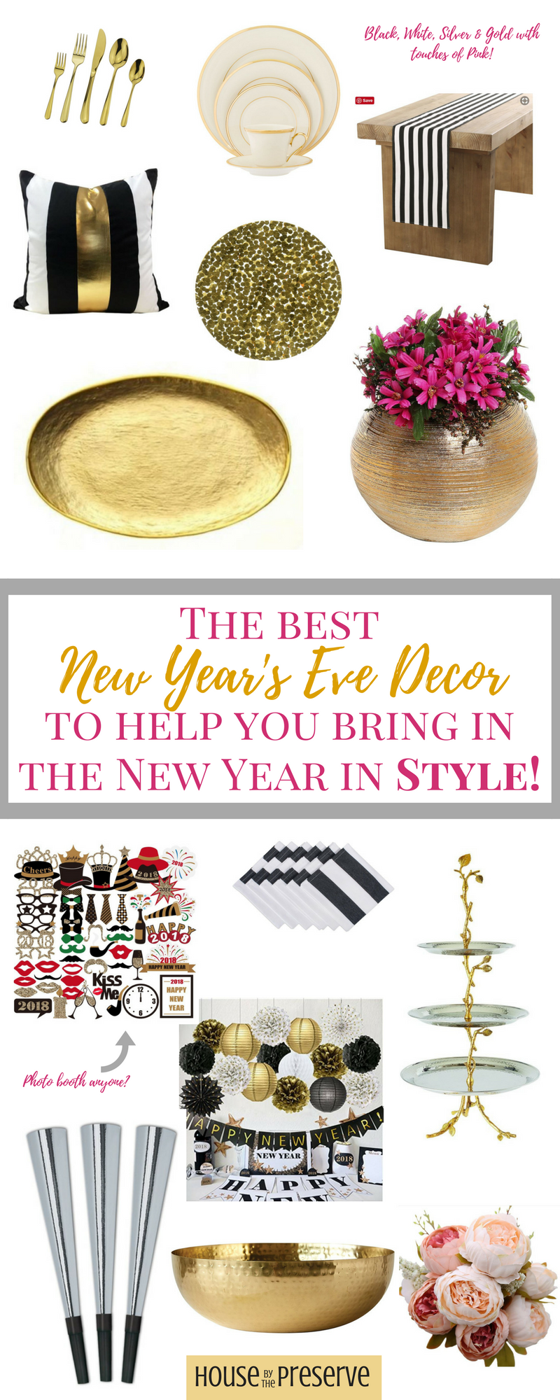 The best New Year's Eve Decor to help you bring in the New Year in ...